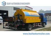 China YUEJIN 2 Axles Asphalt Tanker Trailer Bitumen Asphalt distributor truck 4X2 Drive for sale
