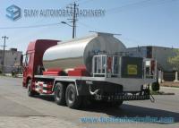 China Sinotruck Howo series 6X4 Asphalt Tanker Trailer 10000 L -11000 L 3 Axles 300Hp for sale