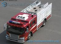 China FAW 4x2 8000L Water Fire Fighting Vehicle 270hp Double Row Cabin for sale