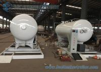 China Mobile lpg filling station lpg bottling plant lpg tank trailer truck for sale