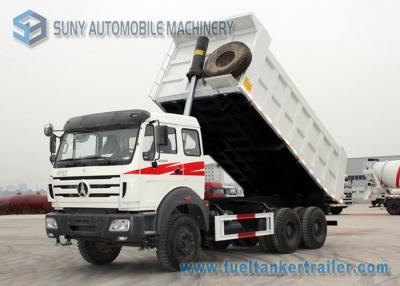 China Beiben 2 Axles Heavey  Dump Garbage Truck 6x4  20ton Capacity North Benz Chassis for sale