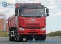 China FAW Jiefang 6x4  Dump Garbage Trucks 3 Axles 30 ton 40 ton capacity for sale