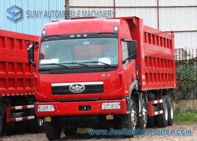 China FAW Jiefang 4 Axles Garbage Container Truck 50000kgs 60000kgs Dump 8X4 Drive for sale
