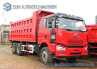 China FAW Jiefang 4 Axles Garbage Container Truck 50000kgs 60000kgs Dump 8X4 Drive for sale