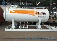 China Lpg Tank Trailer Truck 20000l Lpg Skid Gas Tanker 10tons Lpg Skid Filling Station for sale