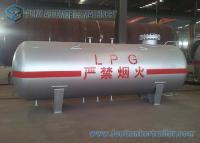China Round Ellipse LPG Tank Trailer 32 CBM Carbon Steel Q345R Horizontal for sale