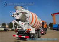 China 280 Hp North Benz volumetric concrete mixer truck , concrete mixer lorry 8 Cbm for sale