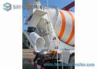 China 280 Hp North Benz volumetric concrete mixer truck , concrete mixer lorry 8 Cbm for sale