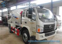China 5 Cbm Forland Times Zhongchi J4 lorry cement mixer truck Yuchai 130 Hp Engine for sale