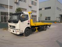China Dongfeng Duolika 5 Ton Truck DFAC Flatbed Car Carrier 4000 Kg Pulling Weight for sale