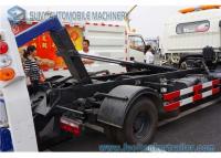 China FAW  115 Hp Engine Wrecker Tow Truck , Flatbed Wrecker Full Landing 5000 KG for sale