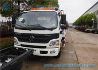 China White Single Cab Foton Auman 5T Truck Blue Platform Car Carrier LHD for sale