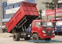 China Foton 2 Axles Garbage Trucks Heavy Duty Dump Truck 5000kgs 6000kgs Dump 4 x 2 Drive for sale