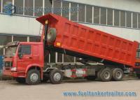 China HOWO 4 Axles Garbage Trucks , waste collection Truck 8X4 Drive for sale