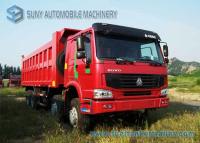 China HOWO 4 Axles Garbage Trucks , waste collection Truck 8X4 Drive for sale