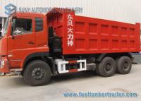 China Dongfeng 6x4 20T 30T Garbage Trucks , 3 - Axles Garbage Container Truck for sale