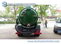 China Sewage Suction Tanker Truck , Sewage Disposal drainage septic tank for sale