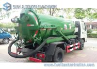 China Sewage Suction Tanker Truck , Sewage Disposal drainage septic tank for sale
