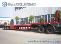 China 16 m 18 m Extra Long Gooseneck Semi Trailer Load Capacity 50 T for sale