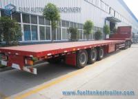 China 16 m 18 m Extra Long Gooseneck Semi Trailer Load Capacity 50 T for sale