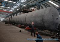 China ASME 200M3 overground horizontal type cylinder LPG storage tank for sale