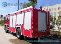 China ISUZU 4 x 2 FVR Fire Rescue Vehicles 6000L Water / Foam Tank For Petrochemical Industry for sale