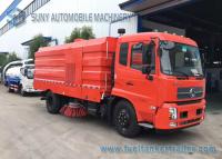 China 10T Dongfeng Kingrun Street Sweeper Truck With Dry Dust / Wet Dust Suction for sale