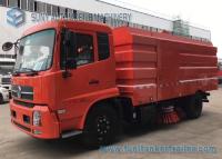 China 10T Dongfeng Kingrun Street Sweeper Truck With Dry Dust / Wet Dust Suction for sale