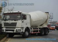 China 8M3  9M3 13M3 Concrete Mixer Vechile 6X4 Shacman Delong F2000 Concrete Mixer Truck  White Red Blue for sale