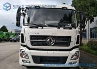 China Dongfeng 8*4  27.5cbm Fuel Tank Trailer 340HP  Aluminium Alloy For Transporting Oil for sale