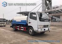 China 6 Wheels 6000L Water Transport Truck / Water Truck Trailer 95hp 4X2 Left Hand Drive for sale
