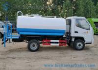 China Foton 3000L Carbon Steel Construction Water Truck / Stainless Steel Water Truck for sale