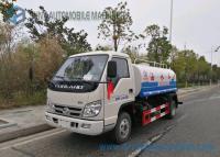 China Foton 3000L Carbon Steel Construction Water Truck / Stainless Steel Water Truck for sale