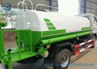China Foton 3000L Carbon Steel Construction Water Truck / Stainless Steel Water Truck for sale