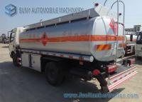China Oil Tanker Truck / Liquid Nitrogen Tanker Truck With Air Braking System for sale