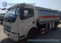 China Oil Tanker Truck / Liquid Nitrogen Tanker Truck With Air Braking System for sale
