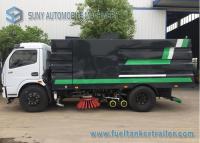 China 6000L Road Sweeping Vehicle / Street Sweeper Vacuum Truck With Sprinkler for sale