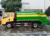 China Dongfeng Double Axle Garbage Removal Truck 6cbm-10cbm 6550*2090*2580 Mm Dimension for sale