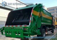 China Dongfeng Double Axle Garbage Removal Truck 6cbm-10cbm 6550*2090*2580 Mm Dimension for sale