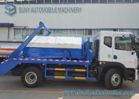 China Dongfeng 6 Ton - 8 Ton Garbage Collection Truck Swing Arm With Left Hand Drive for sale