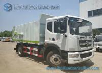 China Diesel Hooklift Rubbish Compactor Truck 4x2 Drive Refuse Truck For Industrial Enterprises And Residential Area for sale