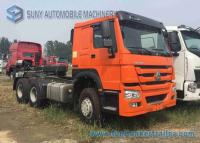 China 6x4 Prime Mover 371 HP Sinotruk HOWO Tractor Truck HC16 Axle ISO CCC Listed for sale