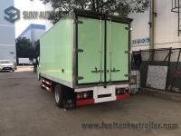 China ISUZU 15ft 1-4 Ton 6 Wheel Refrigerated Delivery Truck For Meat And Fish for sale