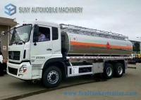 China Diesel 21.2m3 Pump Chemical Tanker Truck Dong Feng 6x4 Truck ISDe245 40 Engine for sale