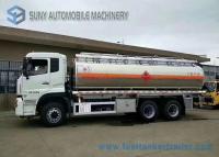 China Diesel 21.2m3 Pump Chemical Tanker Truck Dong Feng 6x4 Truck ISDe245 40 Engine for sale