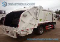 China KAMA 4*2 2 Axles Small Rear Loader Garbage Truck 3cbm--5cbm Garbage Disposal Truck for sale