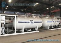 China Mobile LPG Transport Tank Bower Skid Station For Refilling LPG To LPG Cylinder for sale