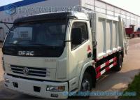 China 4cbm--6cbm Garbage Compactor Truck  Dongfeng Chassis 4x2 Q235 Carbon Steel Tank for sale