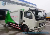 China 4cbm--6cbm Garbage Compactor Truck  Dongfeng Chassis 4x2 Q235 Carbon Steel Tank for sale