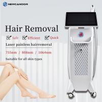 China Permanent Diode 808nm Laser Hair Removal Machine With Minimal Pain for sale